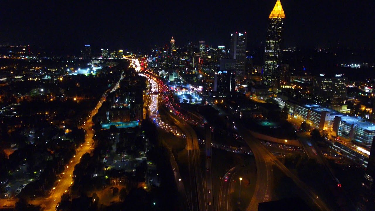 Atlanta Twilight November 2017 4K 2 - YouTube