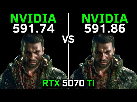Nvidia Drivers 591.74 vs 591.86 | DLSS 4.5 | RTX 5070 Ti 16GB