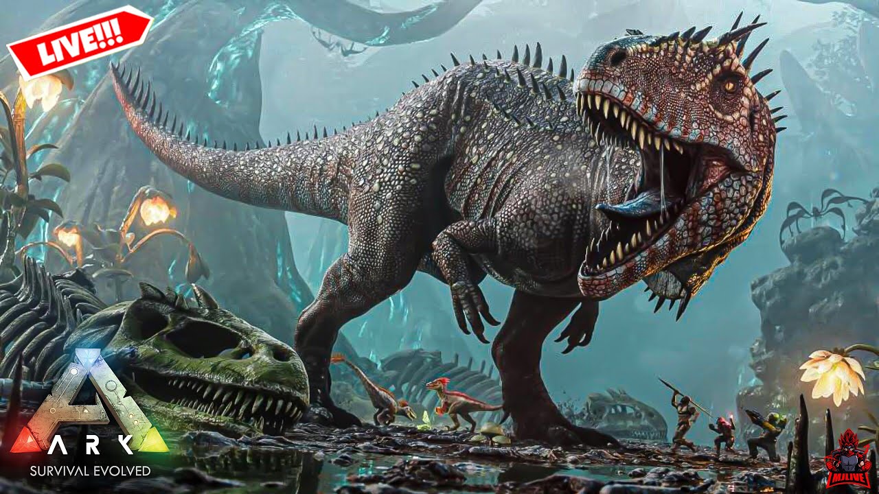 ARK Survival Evolved LIVE | Epic Dino Taming & Survival Adventure # ...
