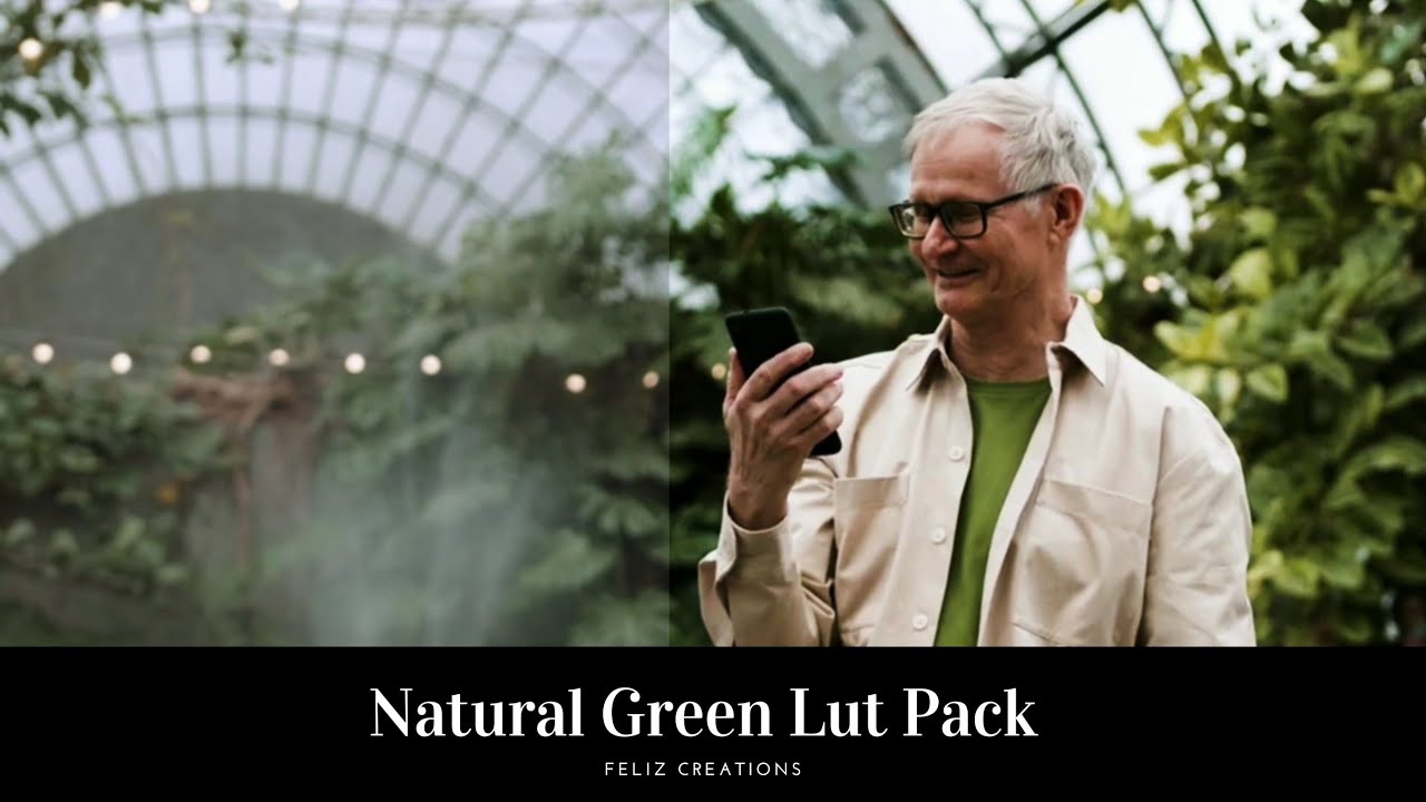 Natural Green Luts | Color grading with luts on mobile (VN Video Editor ...