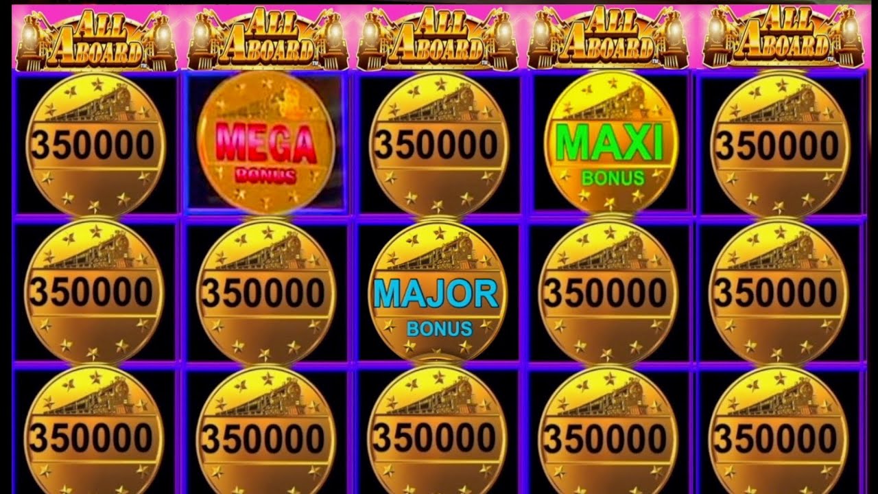JACKPOT HANDPAY★★$500 BETS★★ALL ABOARD HIGH LIMIT SLOT MACHINE BUENO ...