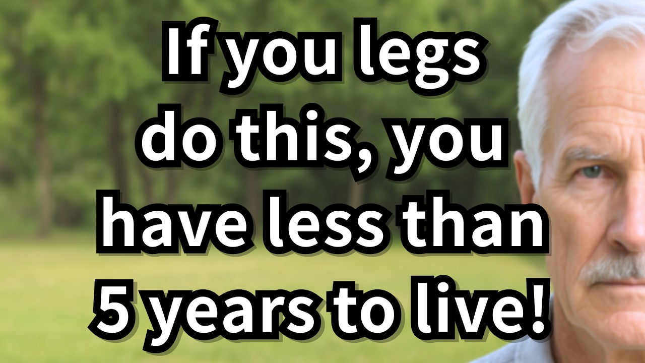 Death Starts In Your Legs After 65 – 3 Hidden Signs You Must Know To ...