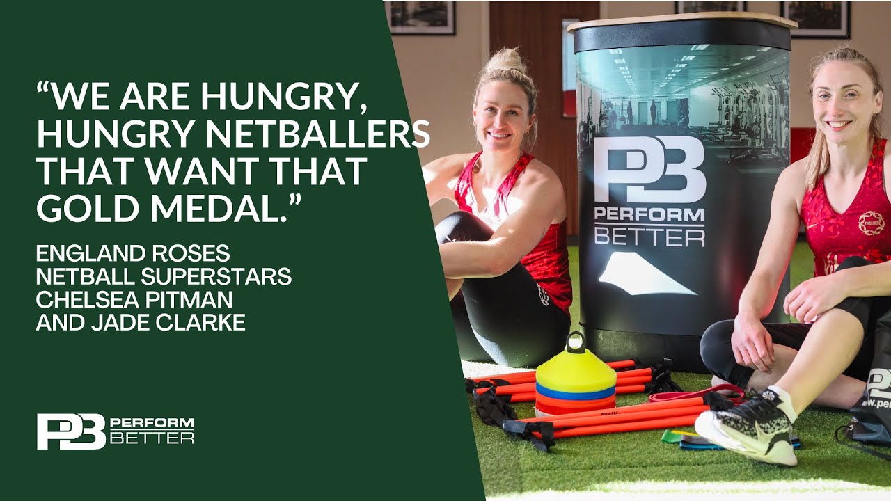 Interview with England Roses Netball Superstars, Chelsea Pitman and Jade Clarke - YouTube