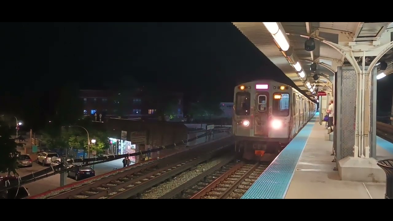 Red Line train at Jarvis Station 5/17/2024 - YouTube