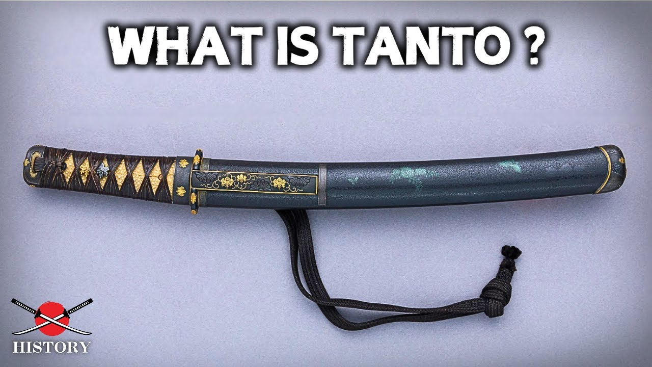 Explanation of the "Tanto", Japanese Short Sword - YouTube