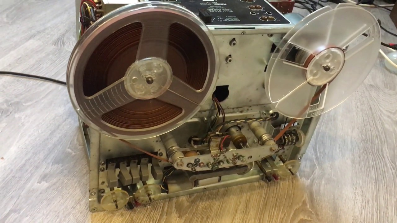 Revox F36 testrun with audio - YouTube