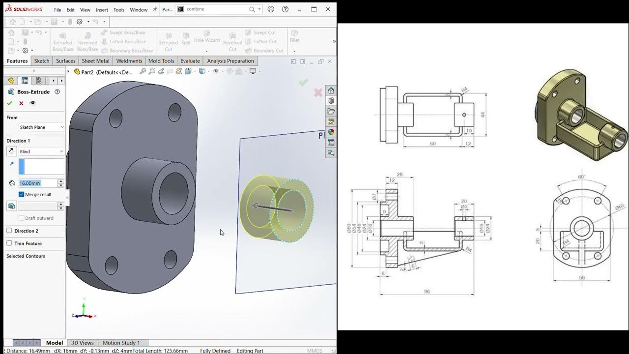 SolidWorks - Random Design From IG #1 - YouTube