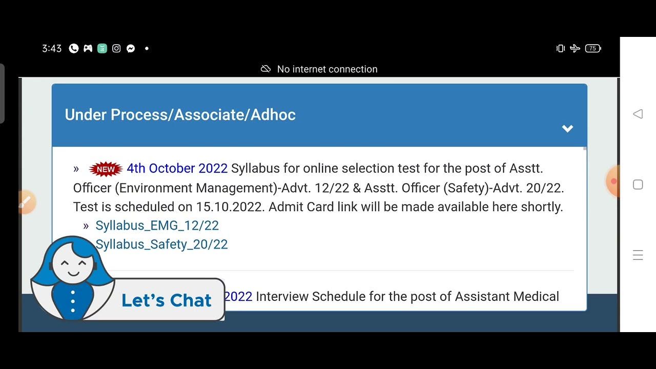 NTPC asstt. officer (Environmental Management) EXAM DATE| official ...