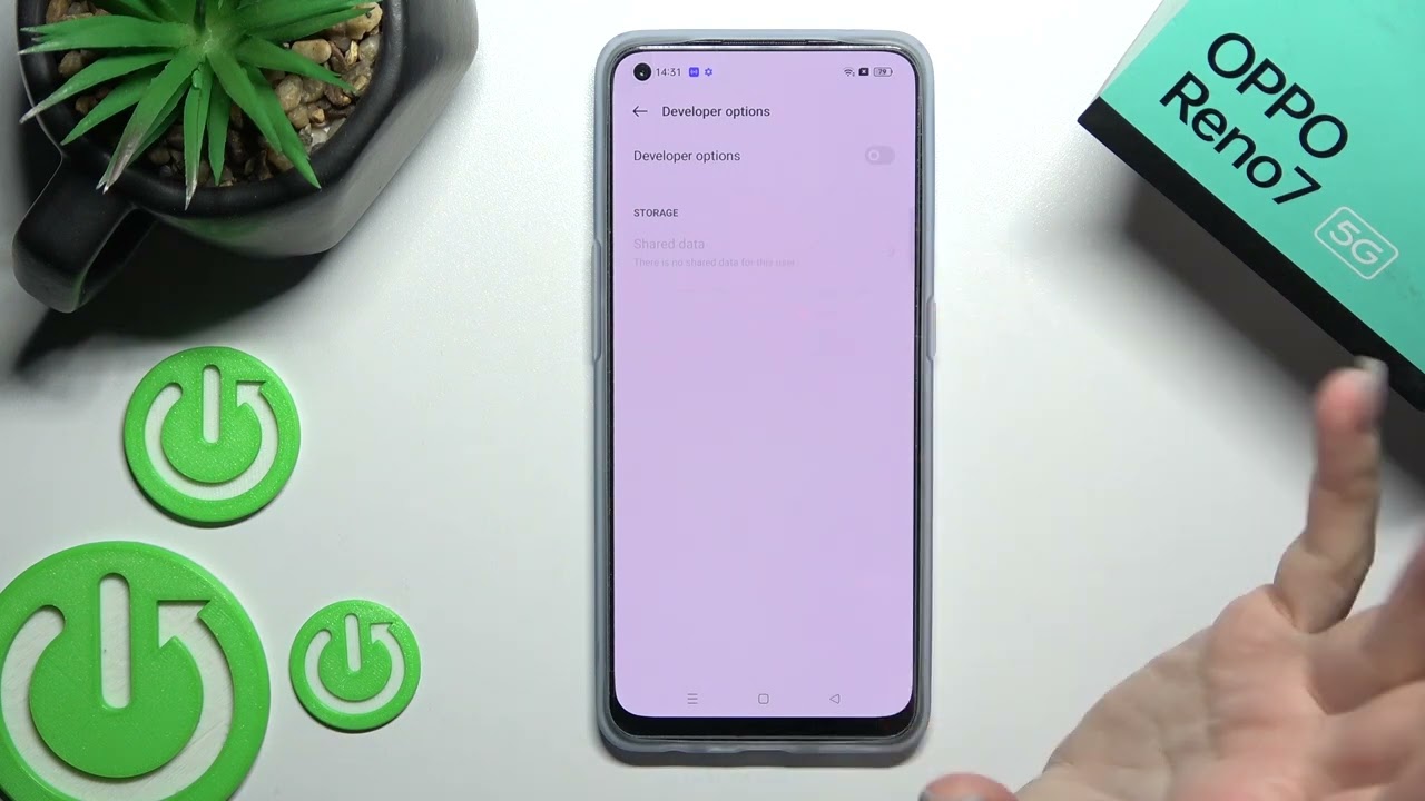 How to Hide Developer Options on Oppo Reno 7 | Switch off Developer ...