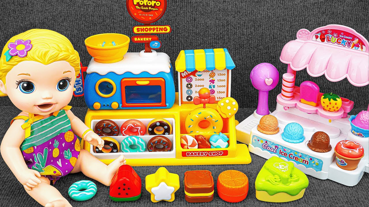 75 Satisfying with Unboxing Cute Disney Cash Register ASMR Playset ...