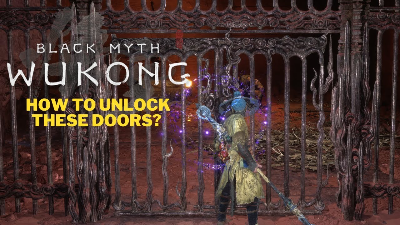 How to Unlock Purple Spell Doors #wukong #blackmythwukong - YouTube
