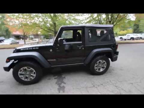2014 Jeep Wrangler Rubicon | Black | EL322140 | Kirkland | Redmond |