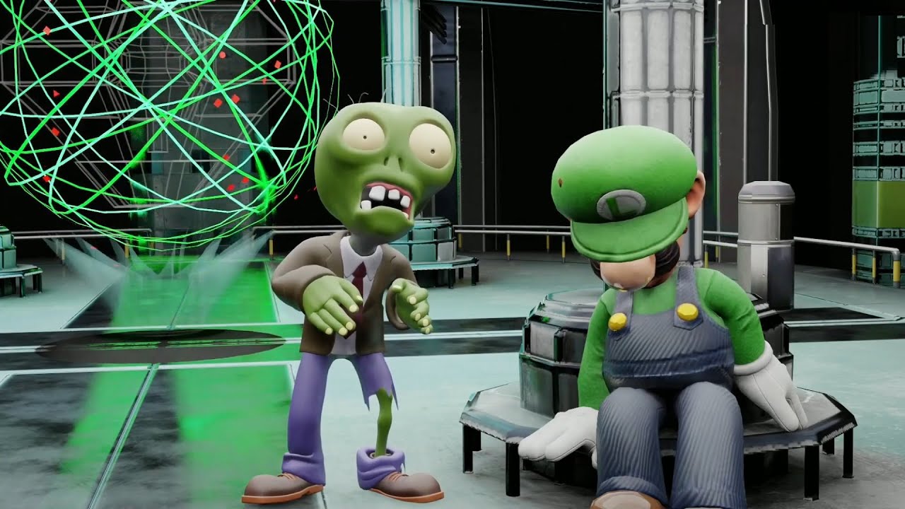 Plants vs Zombies & Super Mario Animation 3D Episode 1 - Journey ...