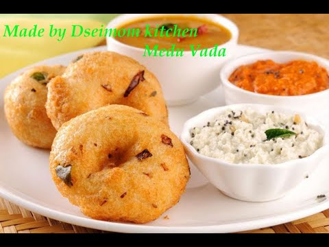 Medu Vada | Easy Urad Dal Vada | मेदू वड़ा बनाने की विधि | South Indian ...