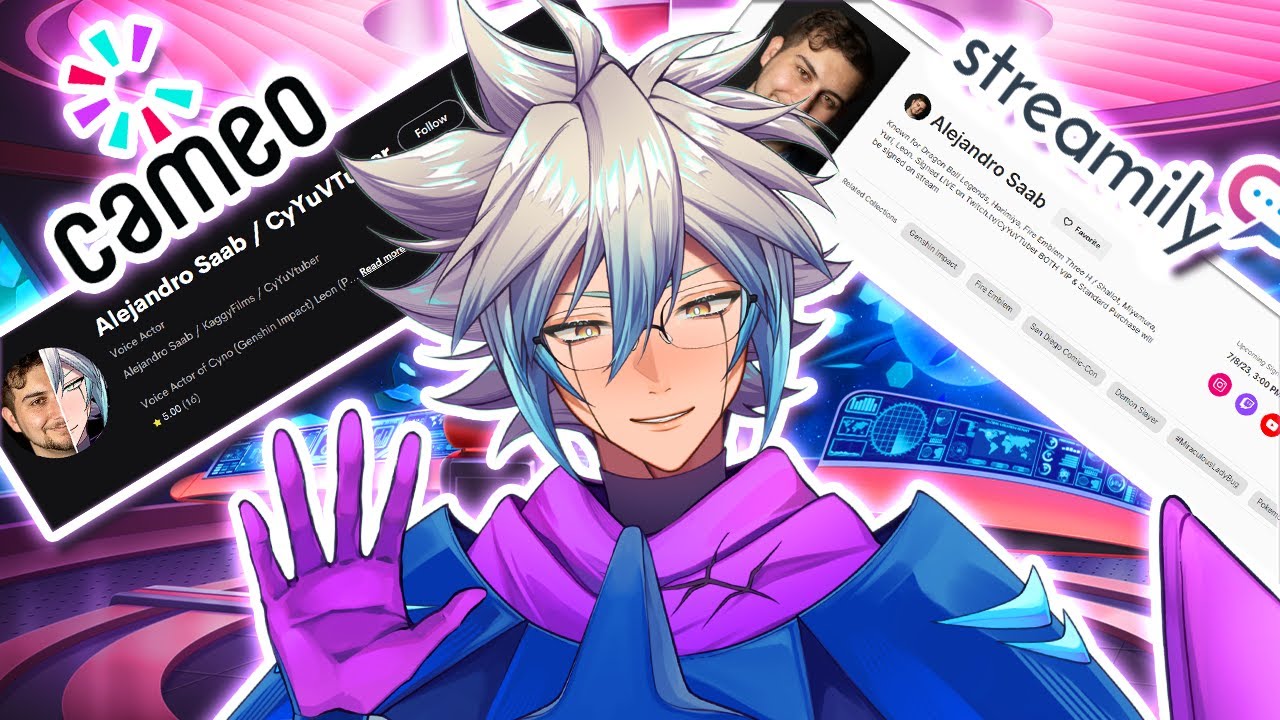 CY YU CAMEO AND STREAMILY ARE NOW OPEN | ANNOUNCEMENT - YouTube