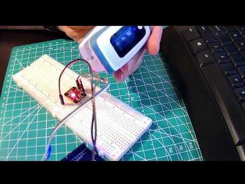 Heart Rate Measurement with ESP32 and Pulse Oximeter Module using FFT - YouTube