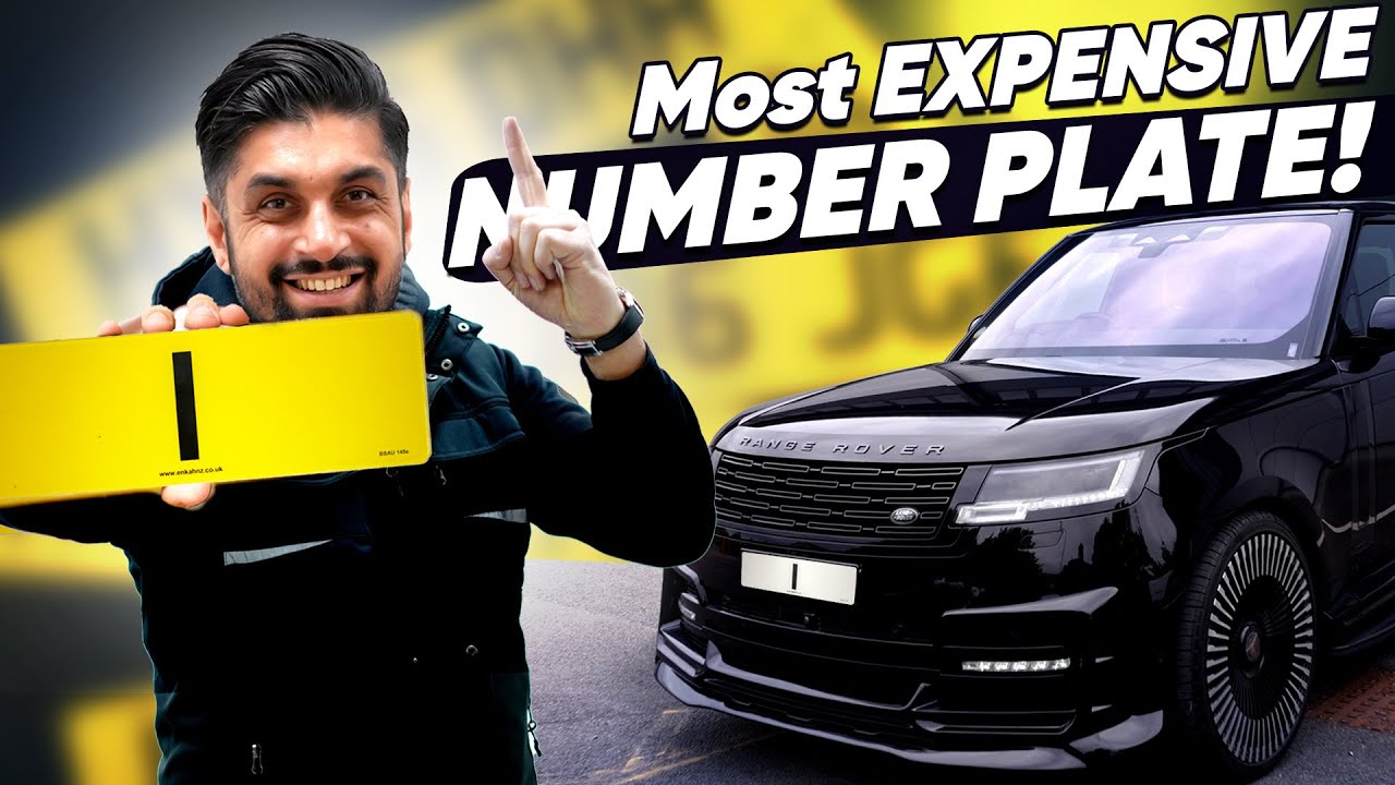 The World's Most Expensive Number Plate !! - YouTube