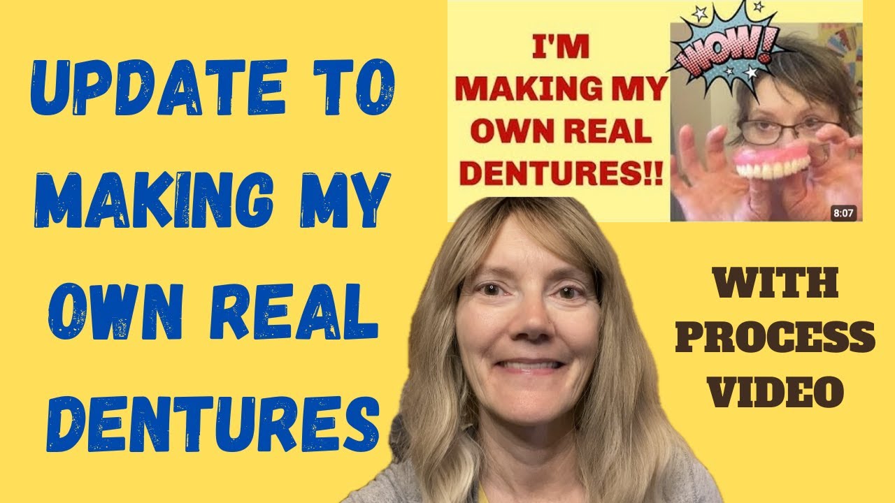 I show the process. DIY Dentures - YouTube
