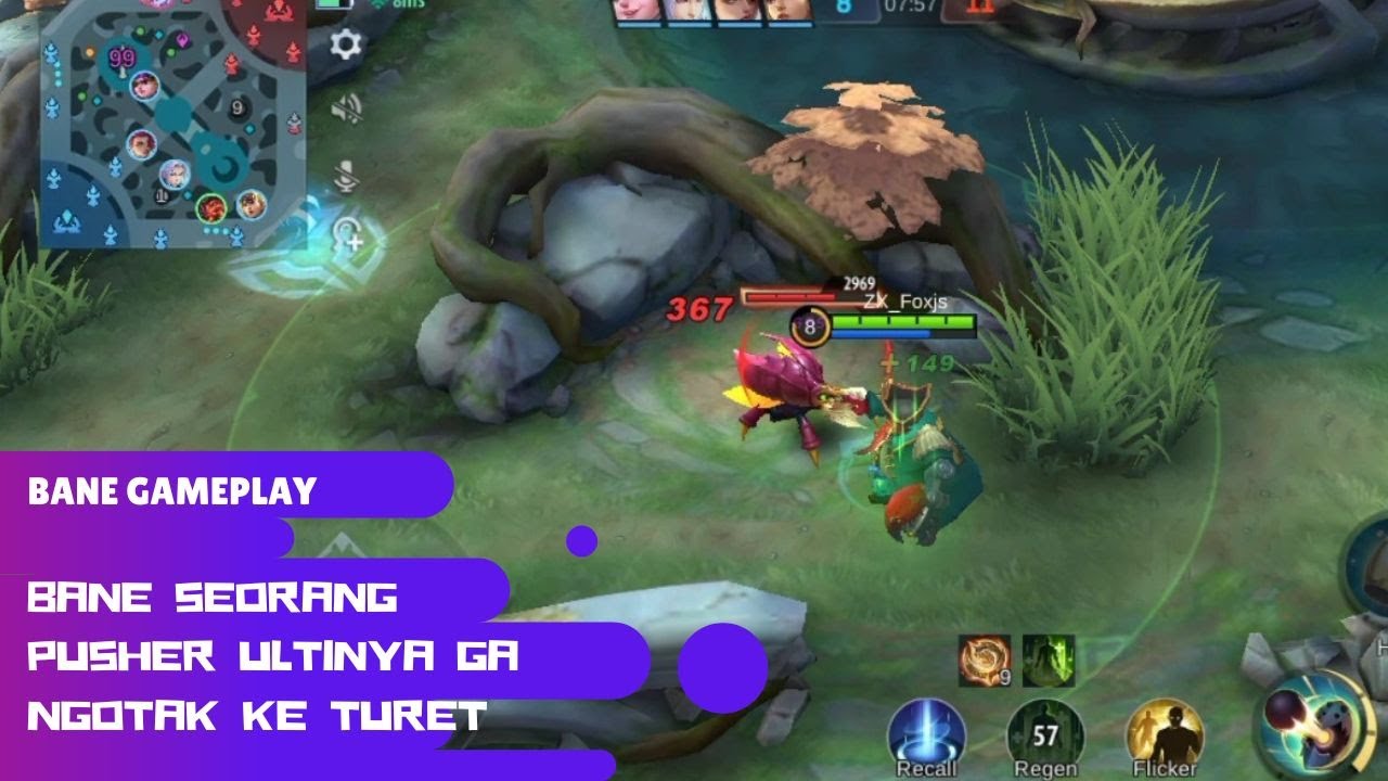 Bane pure pusher terbaik di meta saat ini II BaneGameplay - YouTube
