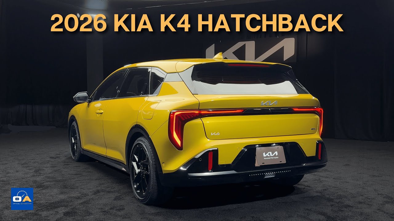 The 2026 Kia K4 Hatchback GT-Line Turbo is a Class Above the Competition! | First In-Depth Look ...