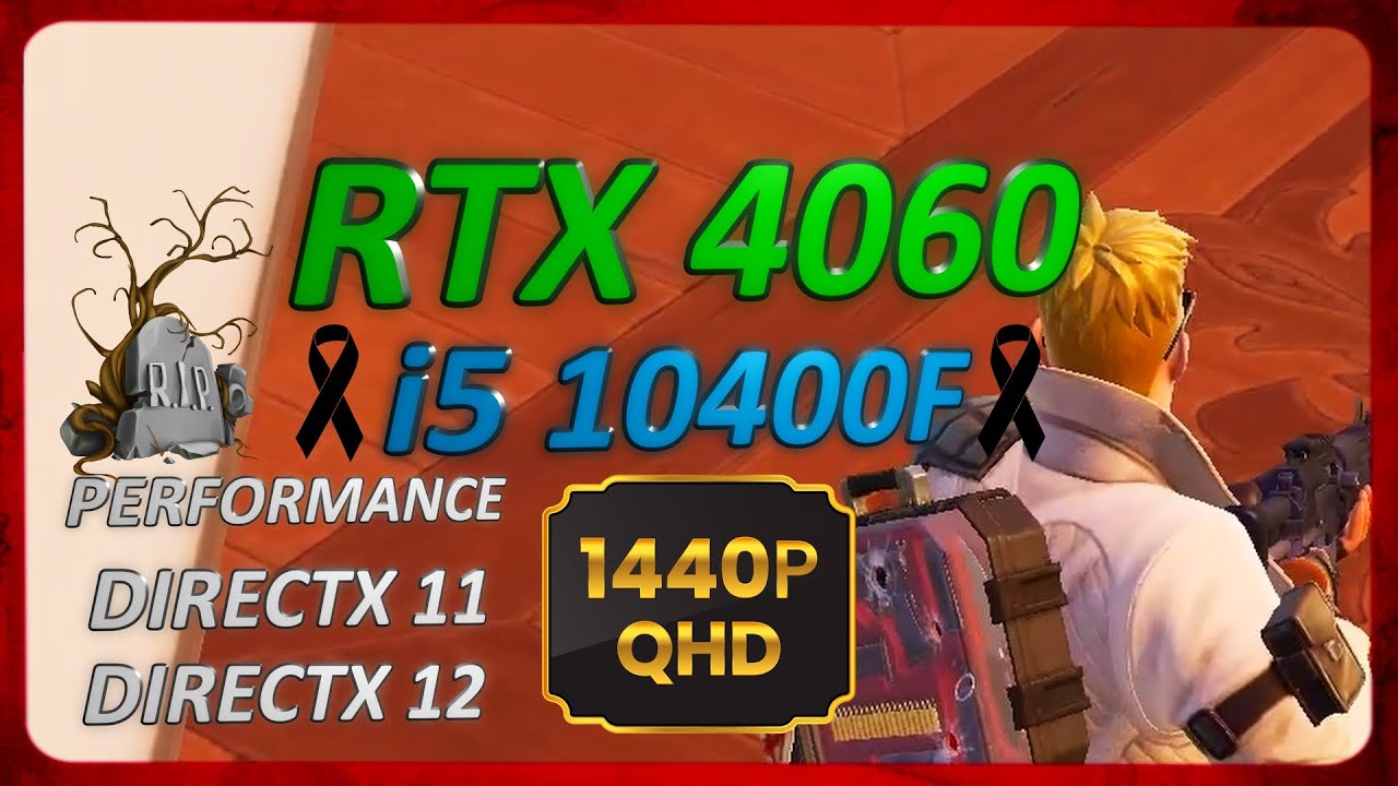 RTX 4060 + i5 10400F : Test in Games 1440 RTX 4060 Gaming - YouTube