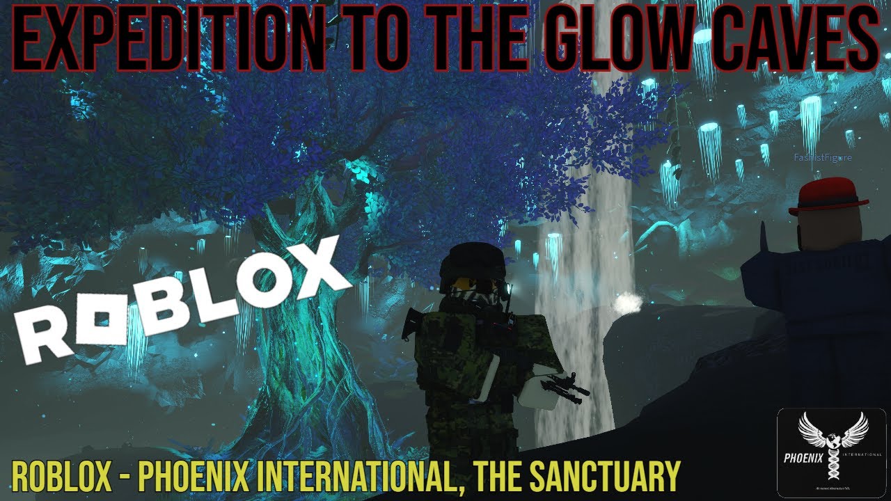 MINING EXPEDITION TO THE GLOW CAVES!!! - ROBLOX | Phoenix International ...