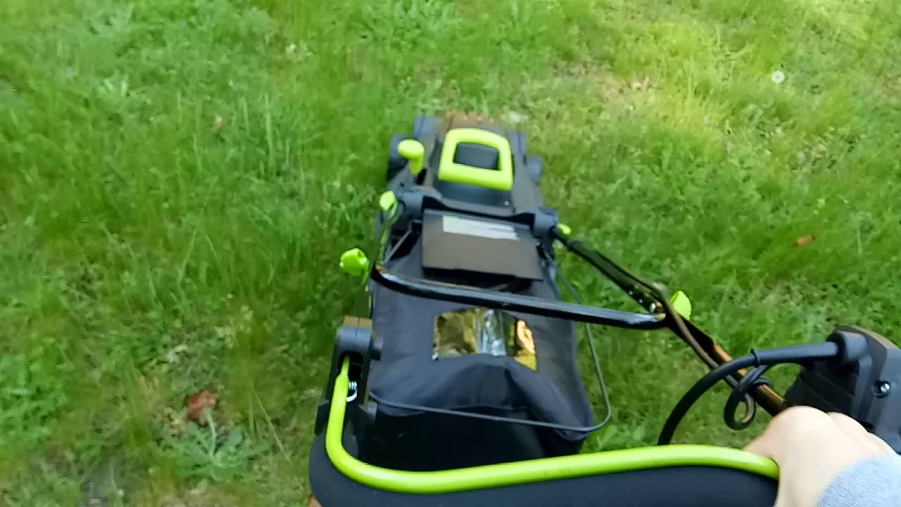 Mowing the Tallest Grass Ever Grown LOL - YouTube