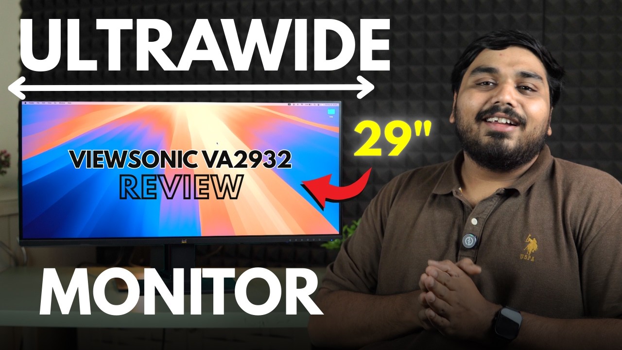 ViewSonic VA 2932-MHD 29" Monitor Review In Hindi - Ultra Wide Monitor ...