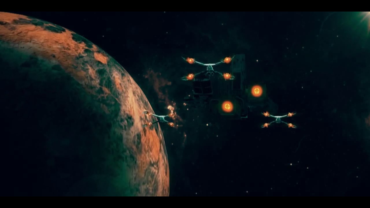 VFX Star Wars space travel - YouTube