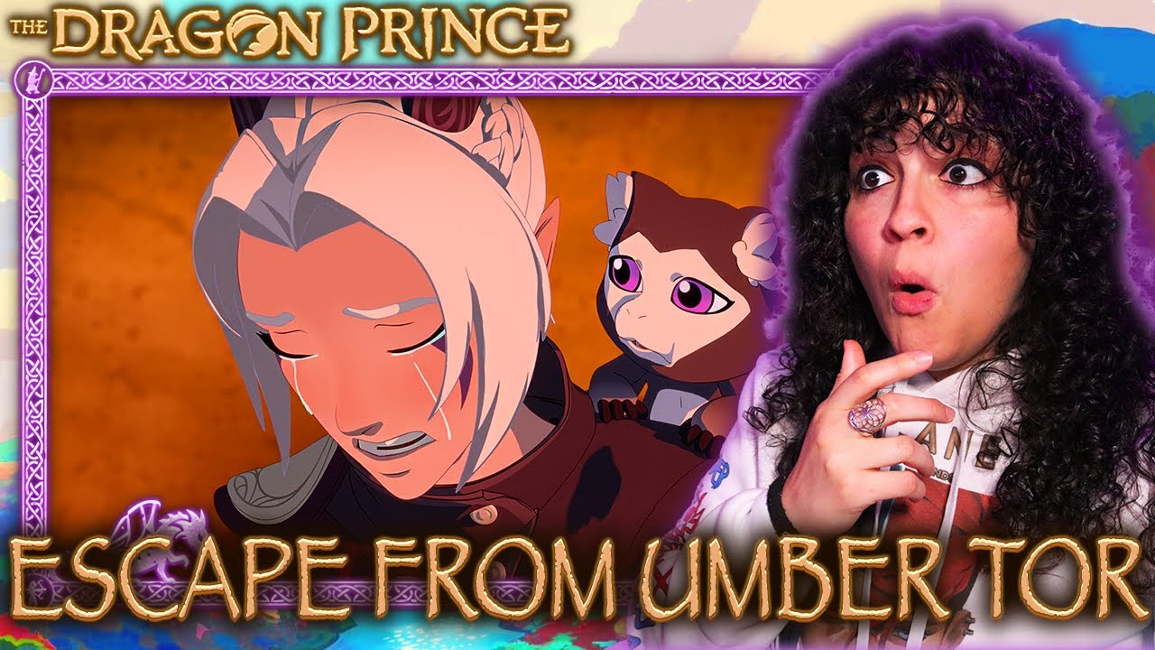 LESBIAN REACTS – THE DRAGON PRINCE – 4x09 “ESCAPE FROM UMBER TOR ...