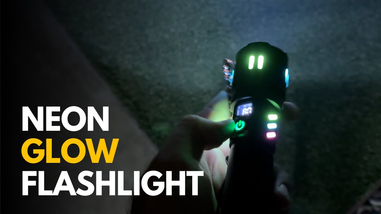 Esgofo LED Flashlight Demo: Single Click, USB-C & Power Bank! - YouTube