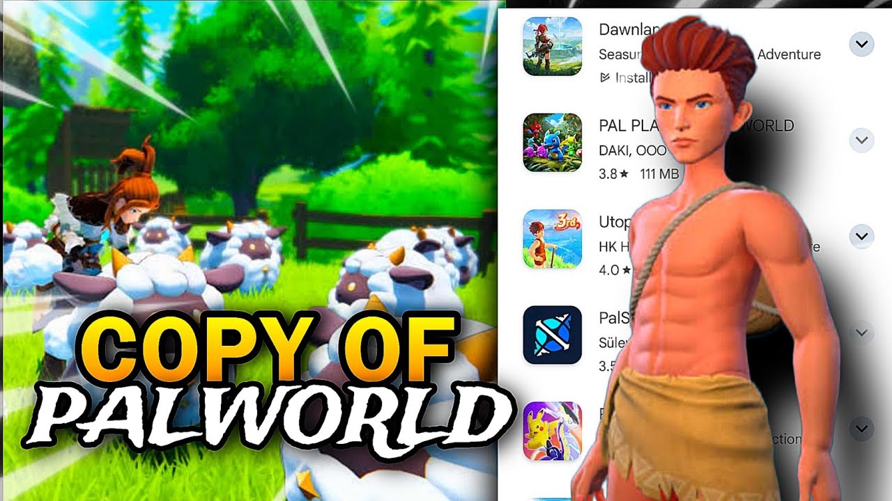 I Played Palworld Clone Games From Play Store | Worst Games - YouTube