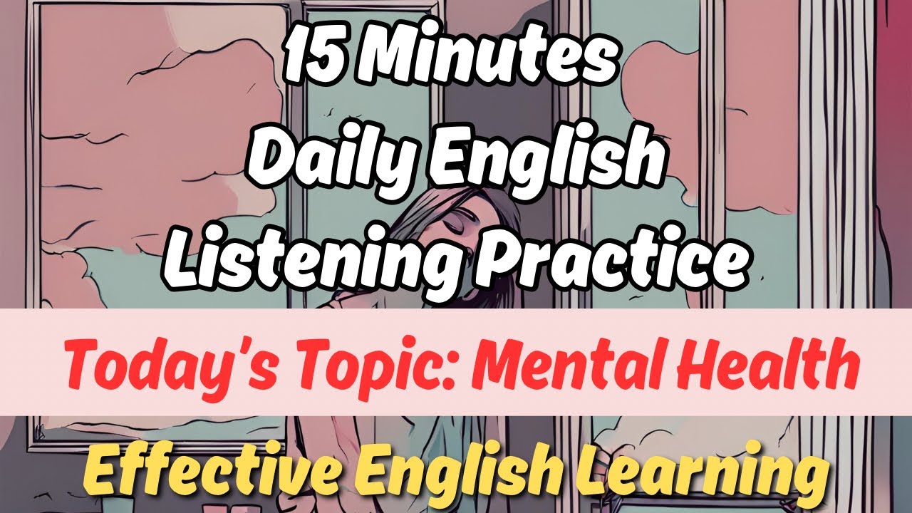 15 Minutes Common English Sentences Practice (Topic: Mental Health ...