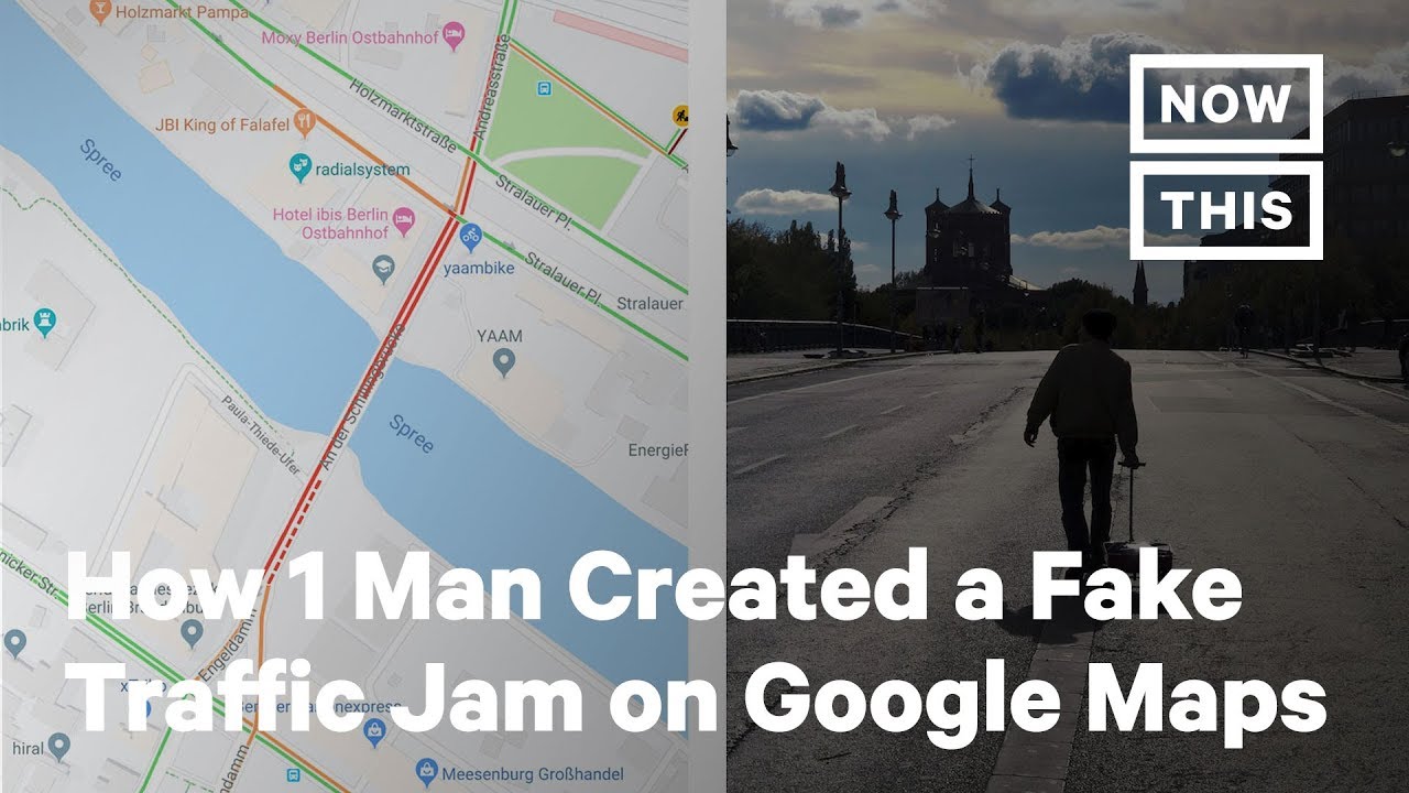This Man Tricked Google Maps Into Reporting A Traffic Jam NowThis this-man-tricked-google-maps-into-reporting-a-traffic-jam-nowthis