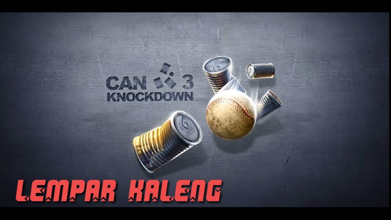 Game Lempar Kaleng ( Can Knockdown ) - Seruuu... - YouTube