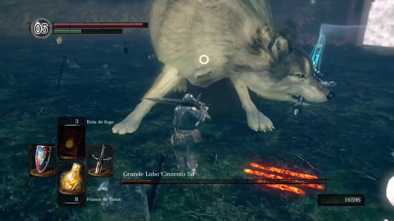 Dark Souls Remaster boss SIF - YouTube