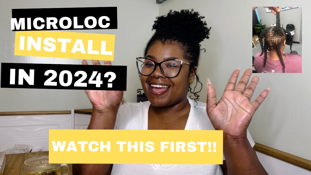 HOW TO PREPARE FOR A MICROLOC INSTALL| LOCTICIAN AND CLIENT - YouTube