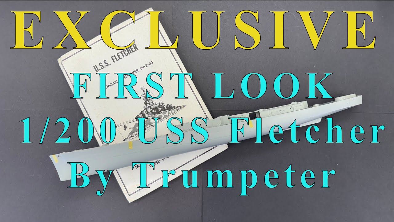 1/200 USS Fletcher DD-445 Build Video 1 - YouTube