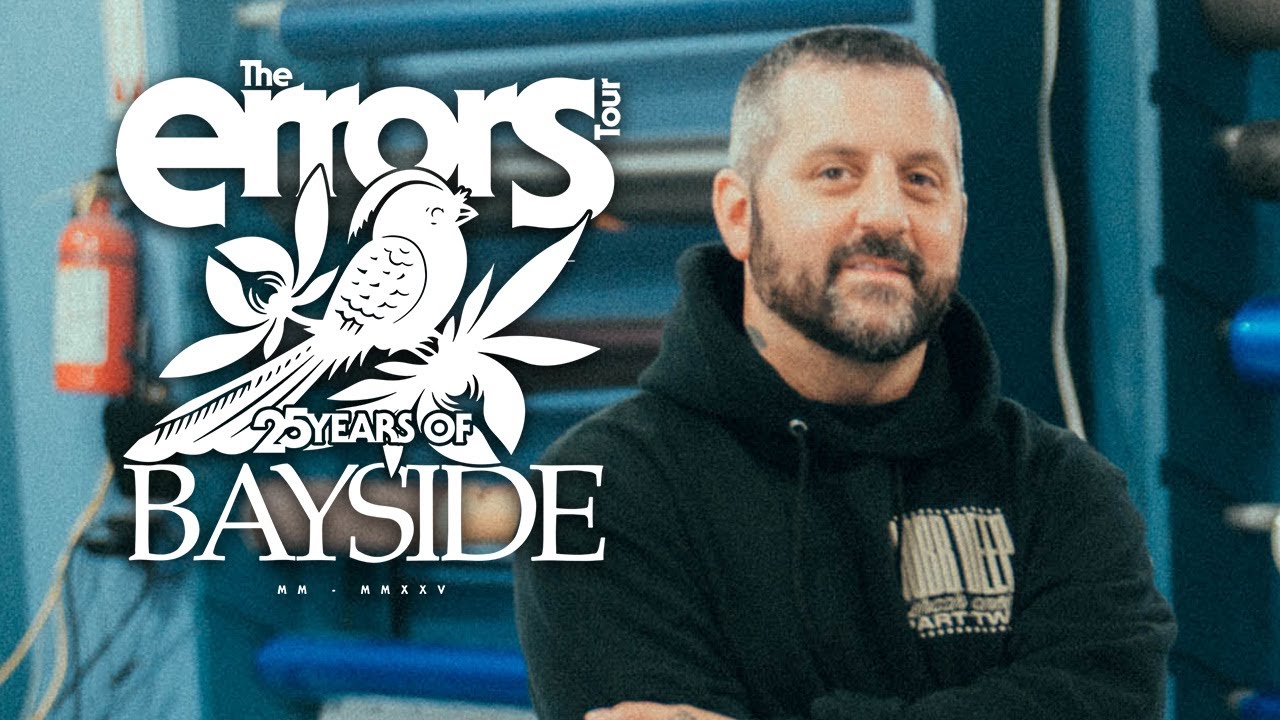 Bayside's Anthony Raneri On 25th Anniversary Tour | Interview - YouTube
