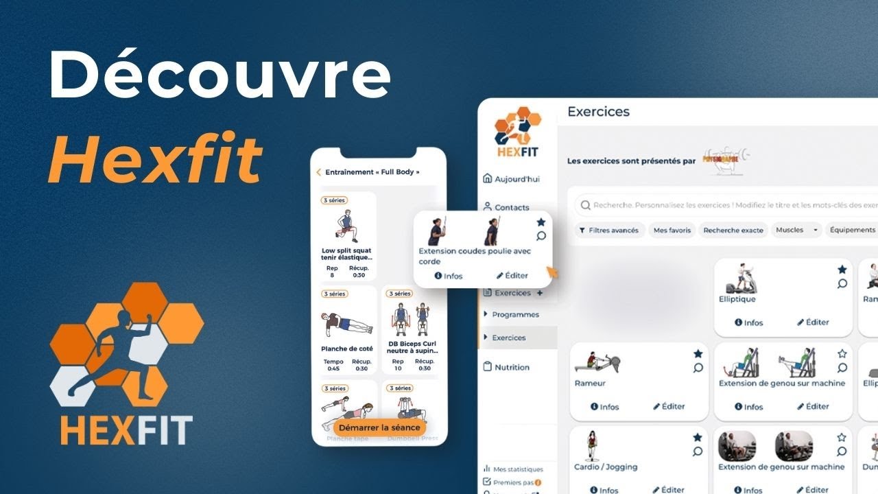 Présentation de Hexfit ; le logiciel des pros de l'activité physique ...