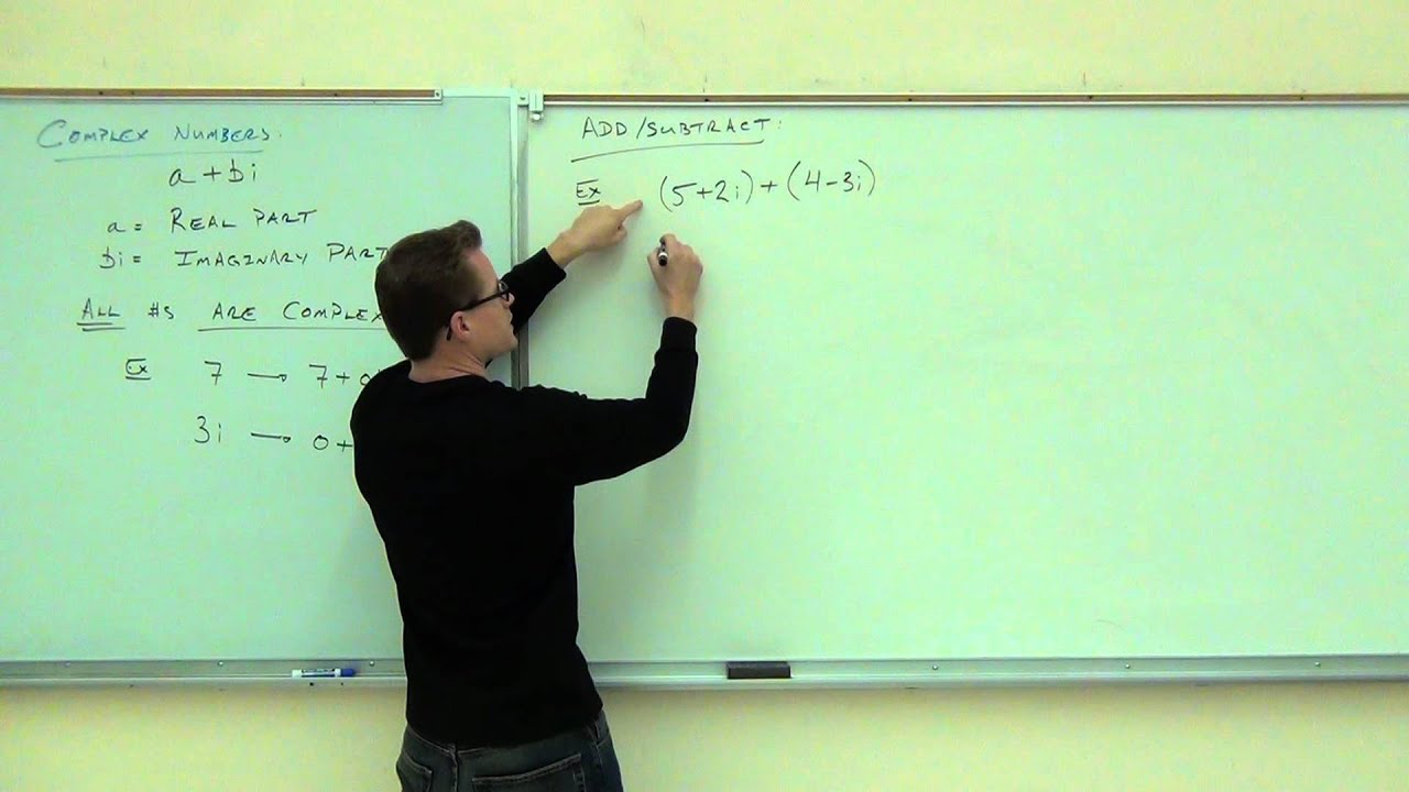Intermediate Algebra Lecture 10.7: An Introduction to Operations with ...