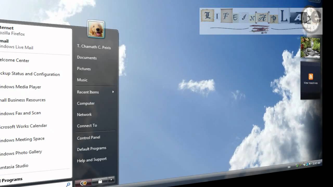 How set a video as your desktop background - YouTube