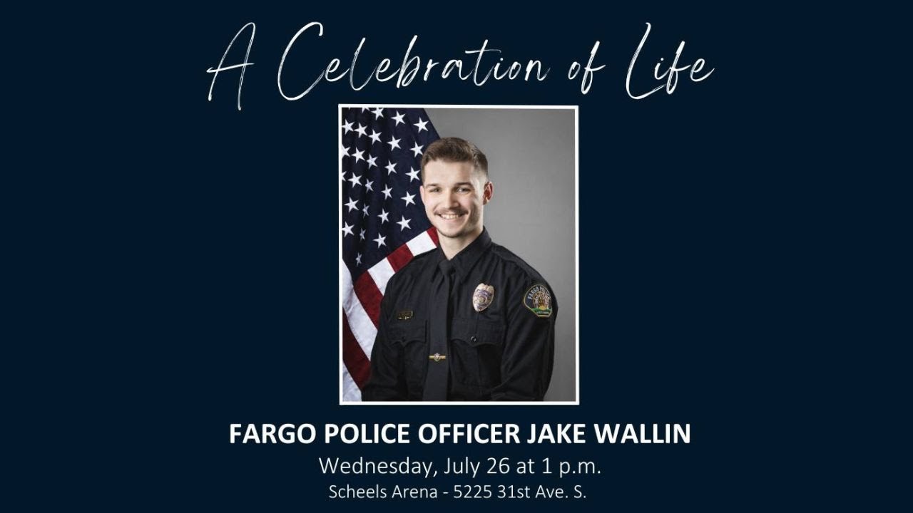 Celebration of life for fallen FPD Officer Jake Wallin - YouTube
