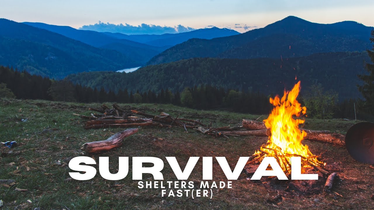 Survival Emergency Shelter Under 1 Minute If You Use This HACK! - YouTube