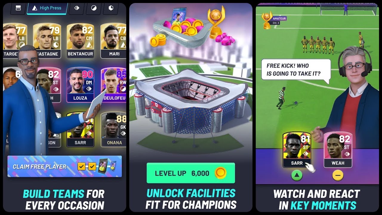 Soccer Club Rivals Game All Mobile Video Gameplay Apk - YouTube