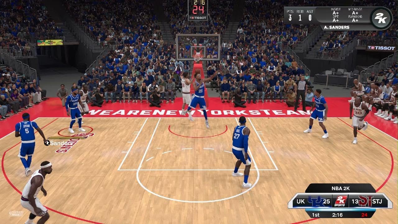 NBA 2K24 - College Edition Episode 1 - YouTube