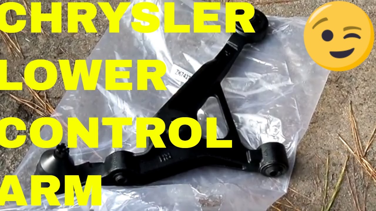DIY Lower Control Arm And Ball Joint Chrysler Sebring, - YouTube