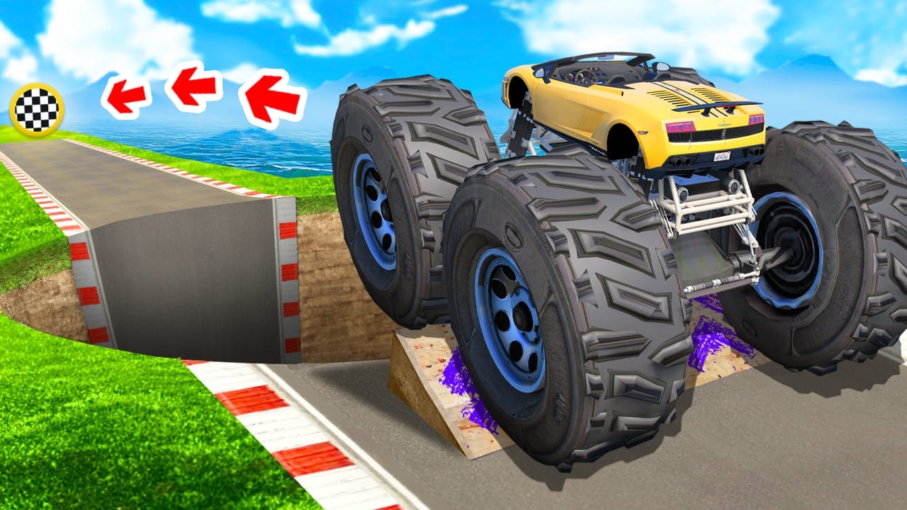 ¿PUEDE UN LAMBA ATRAVESAR UN AGUJERO ENORME EN GTA 5? - EXPERIMENTA EN ...