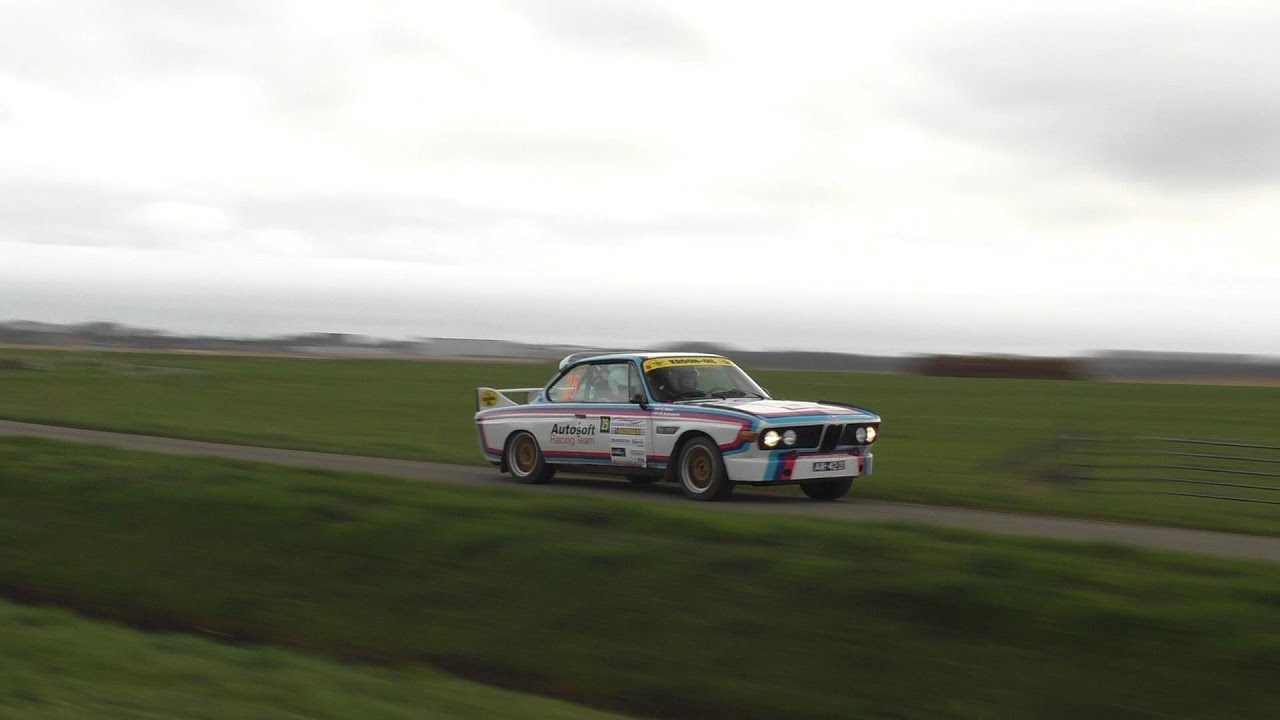 BMW 3.0 CSL RALLY CAR | Autosoft Rally Team | Zuiderzeerally 2017 - YouTube