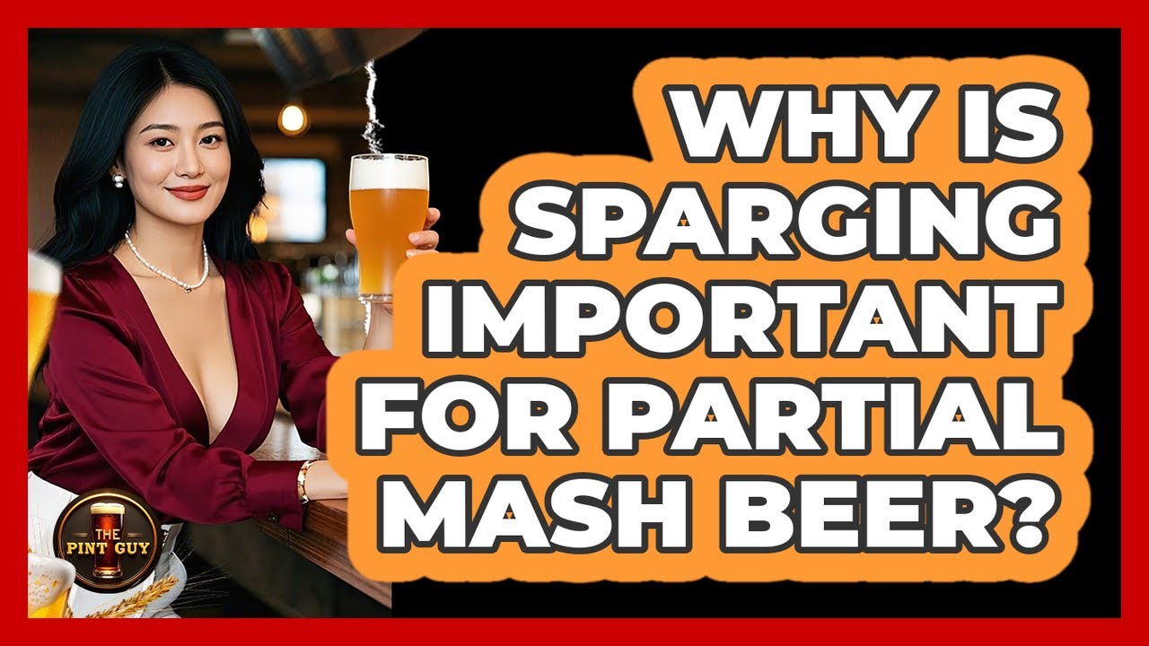 Why Is Sparging Important For Partial Mash Beer? - The Pint Guy - YouTube